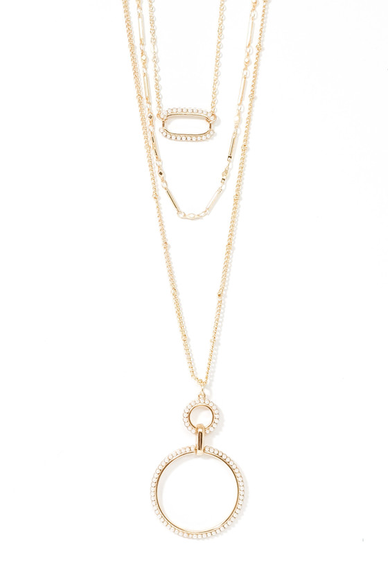 Hillary Necklace: Gold - Off the Racks Boutique