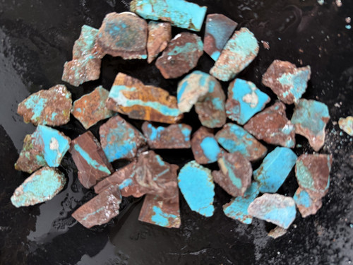 Authentic Rough Bisbee Turquoise-Natural