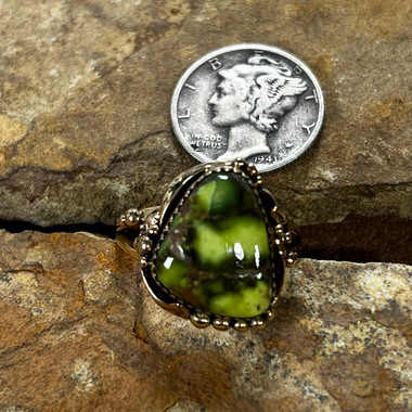 Damele Gold Ladies Ring - Durango Silver Company Online Sales Only