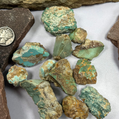 Vintage Royston Turquoise Rough-201 - Durango Silver Company Online ...