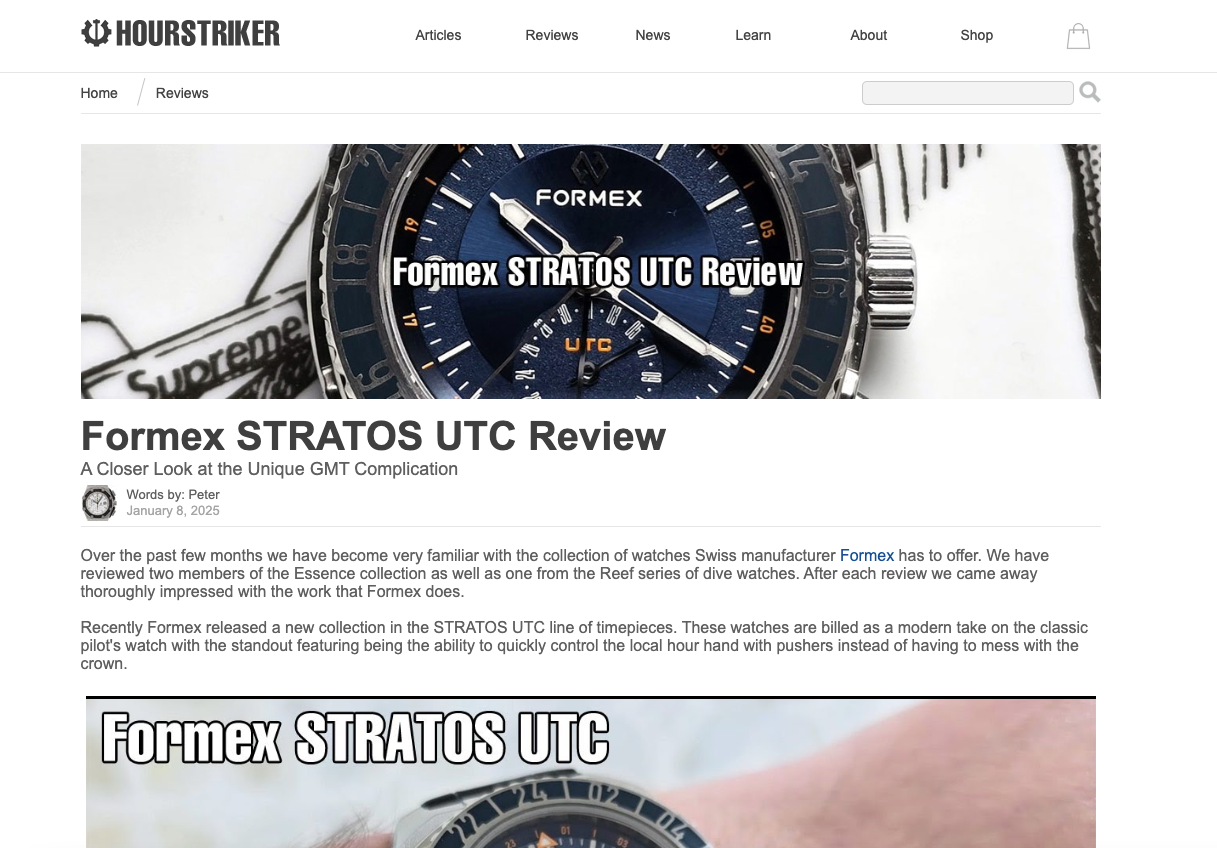 formex-world - Official FORMEX Swiss Made Watches®