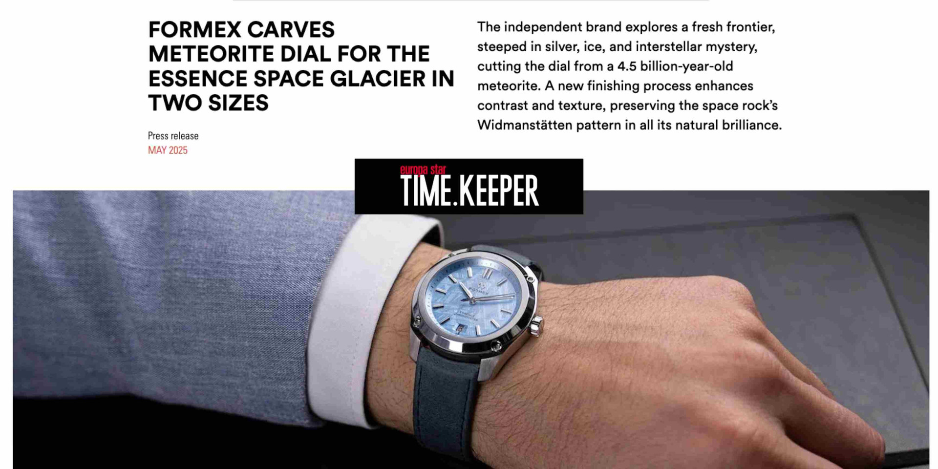 formex-world - Official FORMEX Swiss Made Watches®