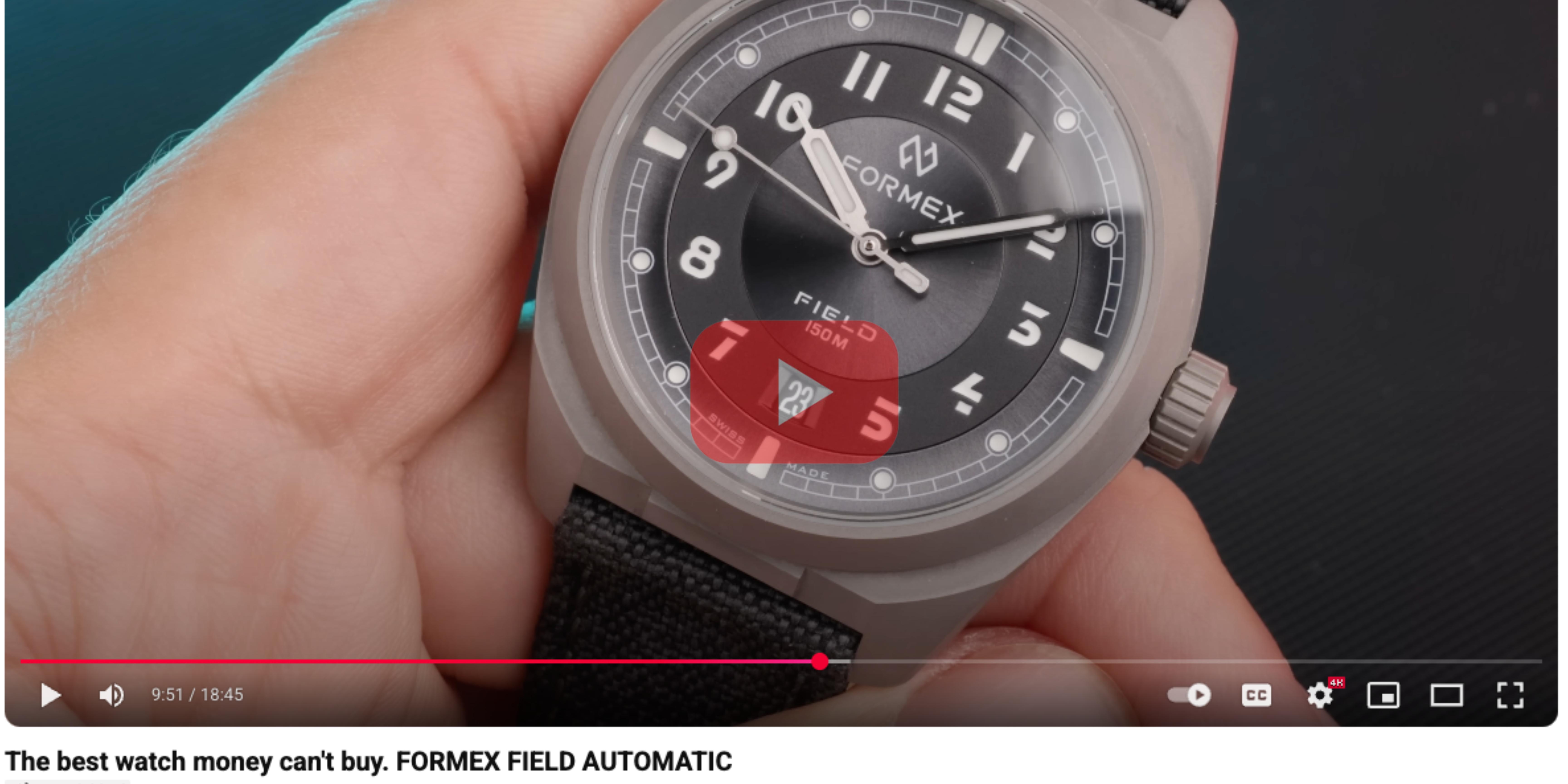 The best watch money can't buy. FORMEX FIELD AUTOMATIC - Official ...