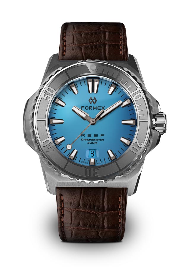 Formex REEF 39.5mm Automatic COSC 300M Bahama Blue