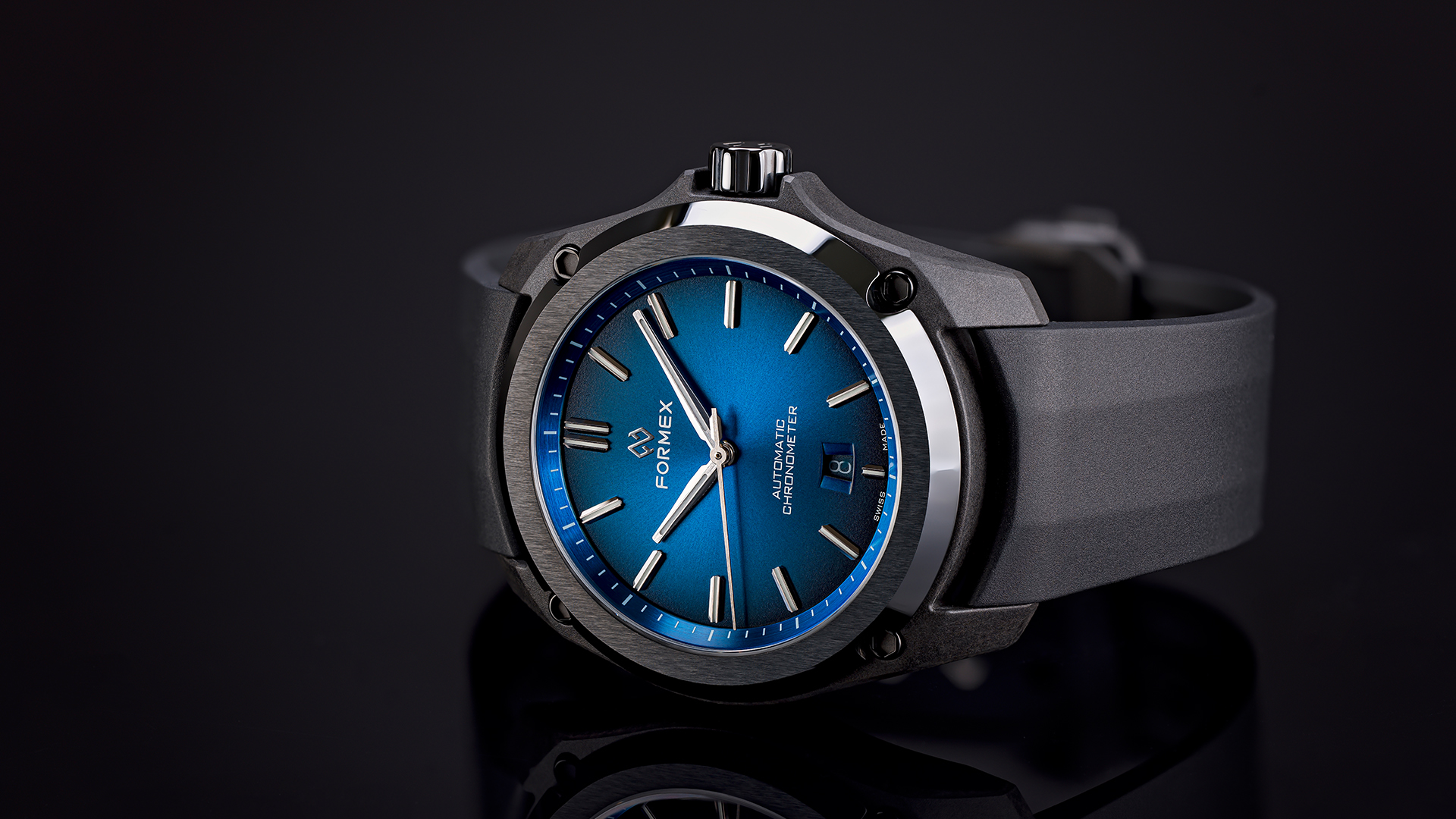 Formex Essence Leggera 41mm Automatic Chronometer Electric Blue