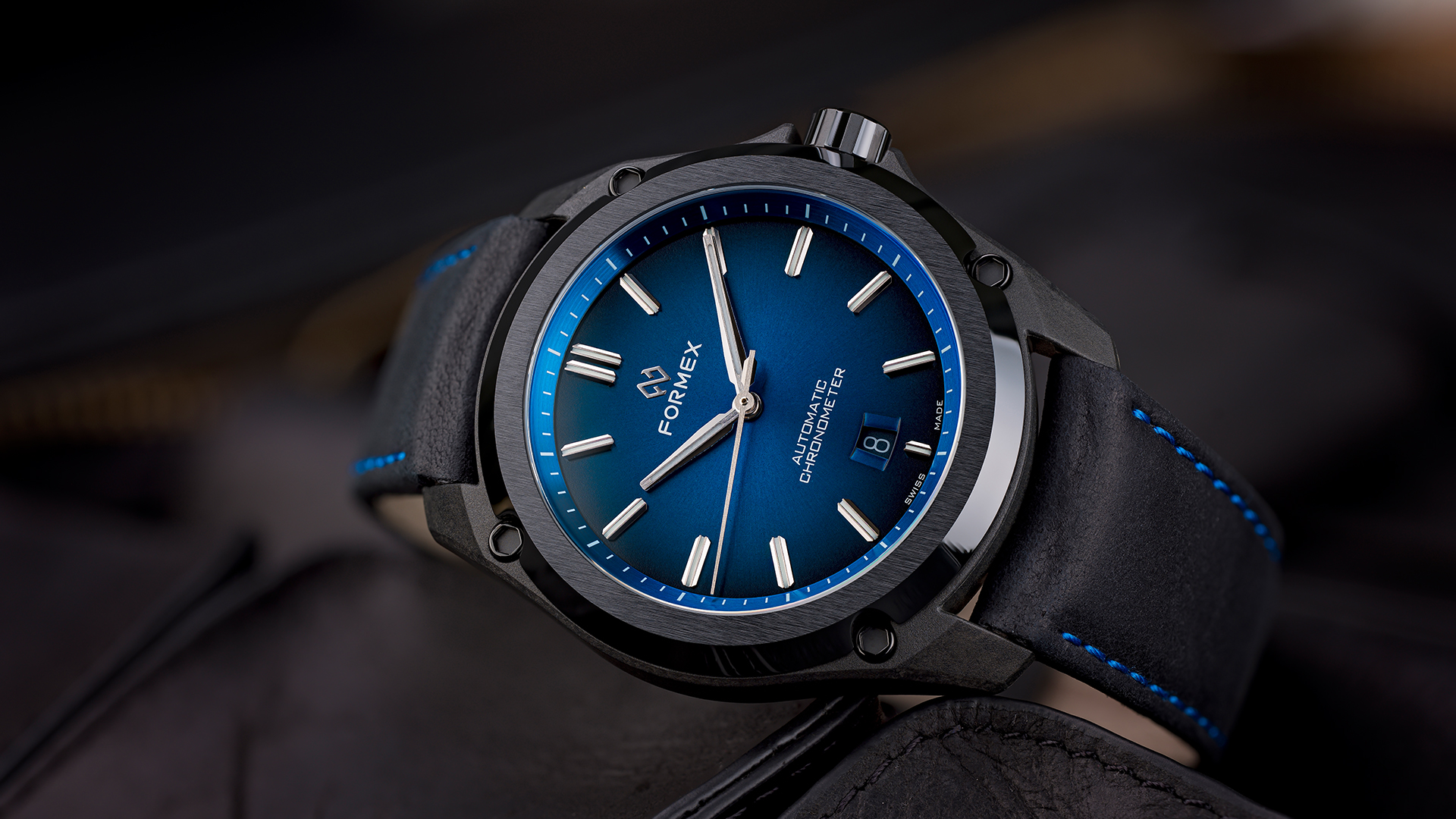 Formex Essence Leggera 43mm Automatic Chronometer Electric Blue