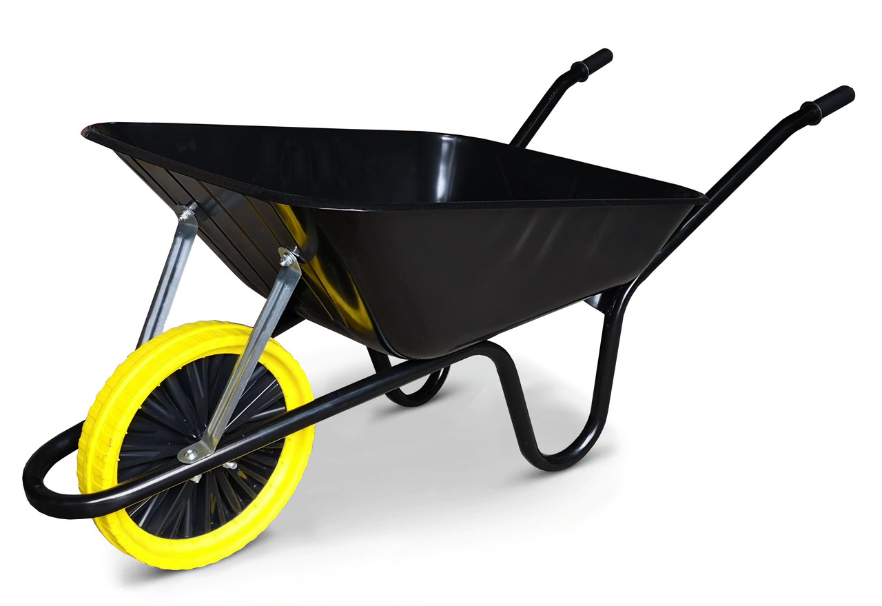 Ex Display - The Contractor Professional - Black Wheelbarrow - Wheelbarrows