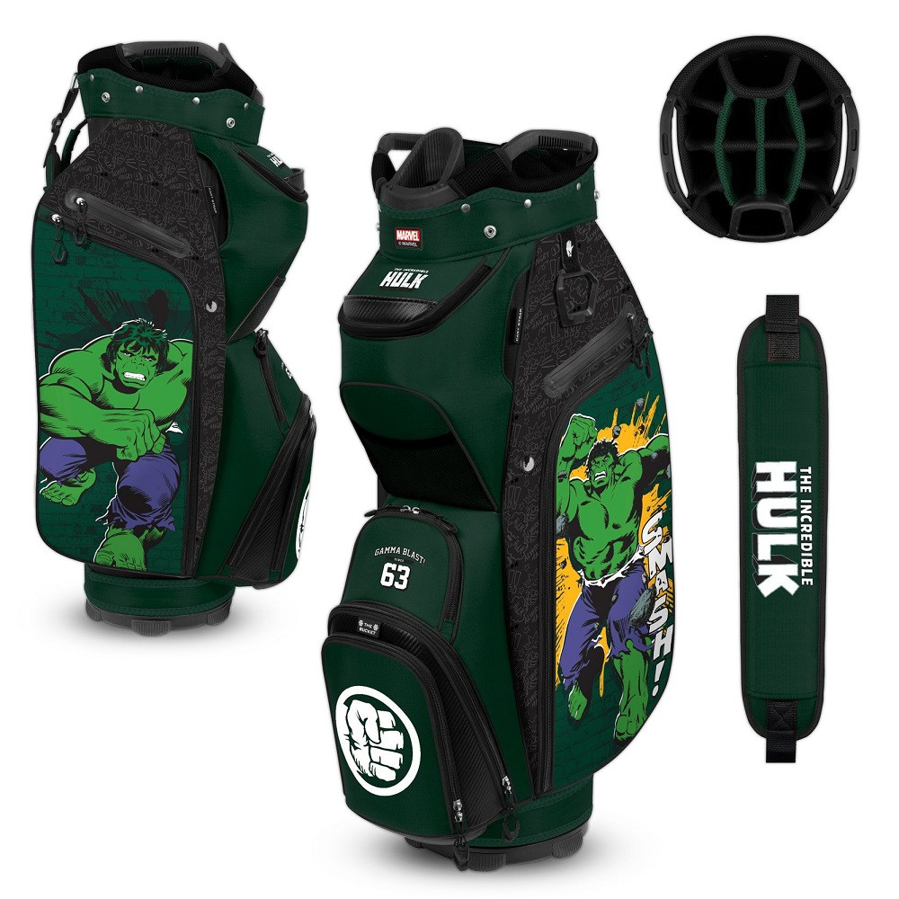 Marvel Team Effort Golf Bucket III Cooler Cart Bag - Maple Hill Golf