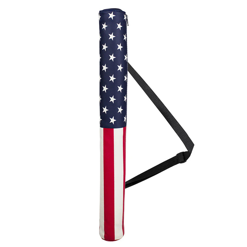 Flagpole-To-Go American Flag Can Cooler - Maple Hill Golf