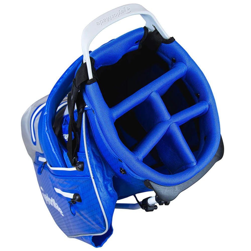 TaylorMade Golf TM21 FlexTech Waterproof Stand Bag - Royal / Silver ...