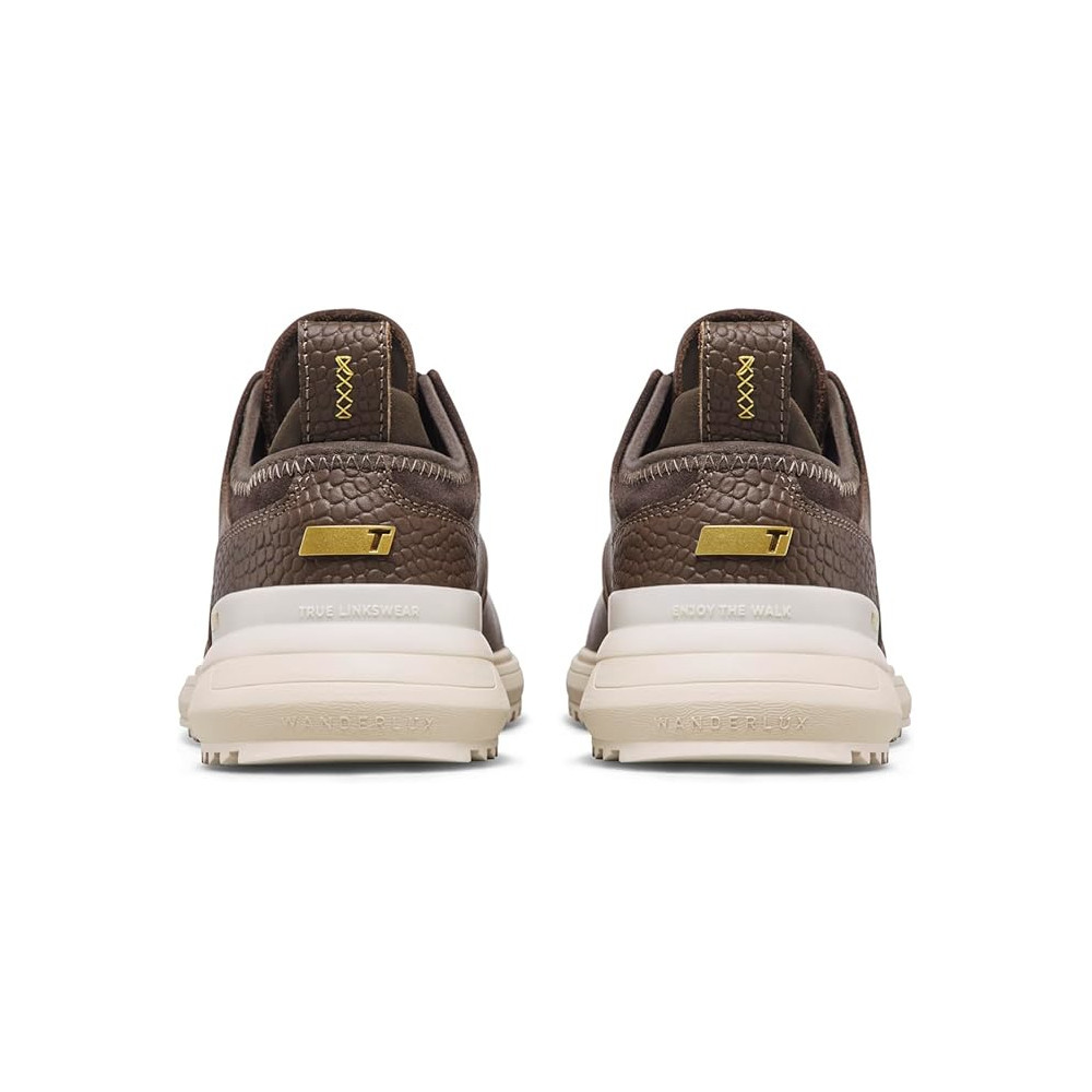 True Linkswear Men's Lux Tour Golf Shoes Whiskey - Maple Hill Golf