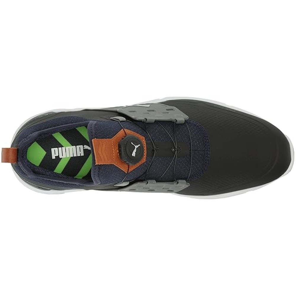 Mens Puma Ignite Articulate Disc Golf Shoes - Peacoat/Silver - Maple ...