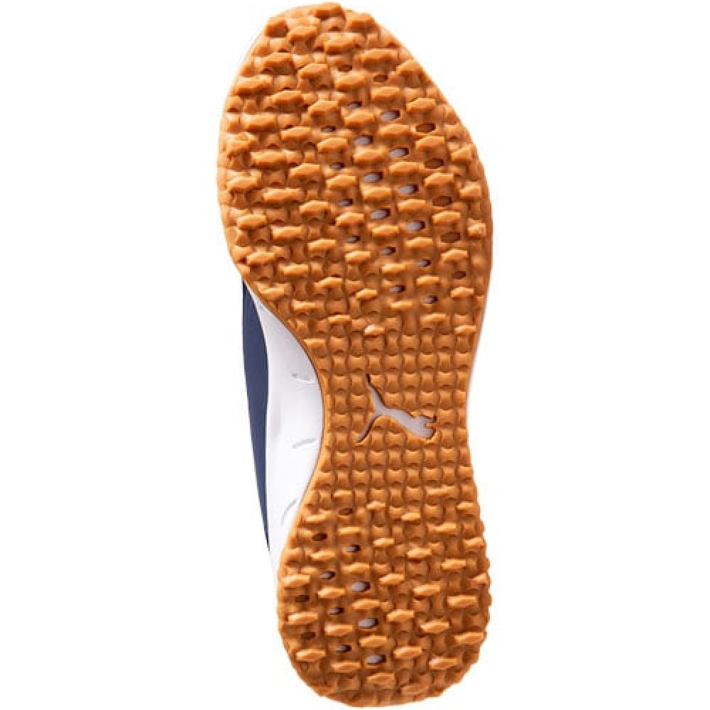 Men's Puma Fusion Grip Golf Shoes - Puma Navy / Puma Silver / Gum ...