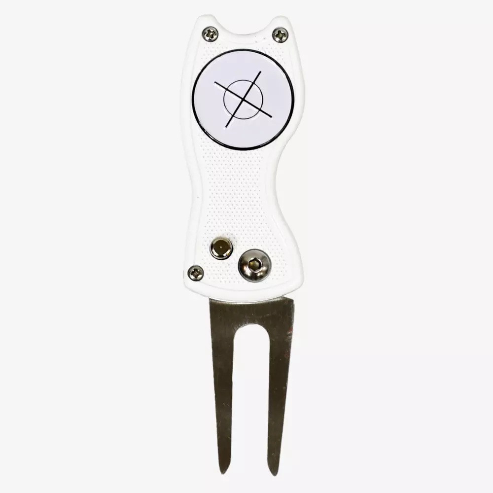 Club Champ Metal Divot Tool w/ Magnetic Ball Marker - Maple Hill Golf