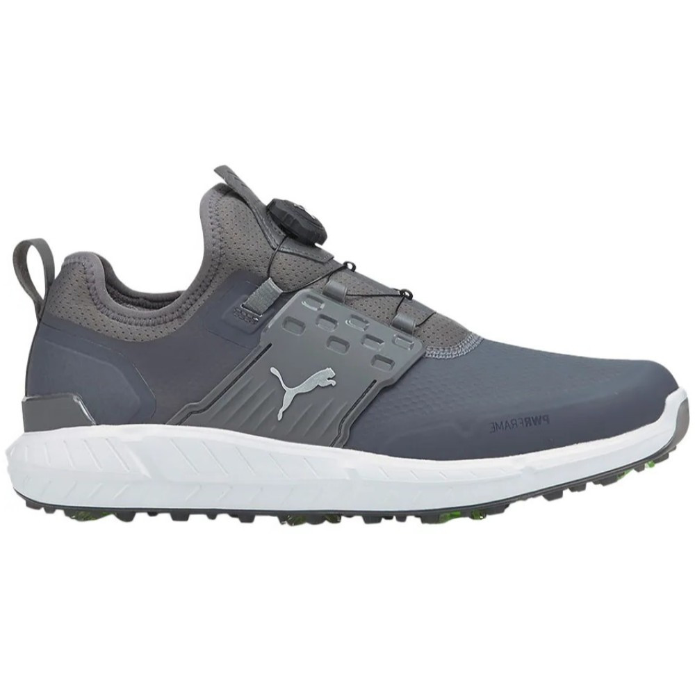Mens Puma Ignite Articulate Disc Golf Shoes - Gray/Silver - Maple Hill Golf