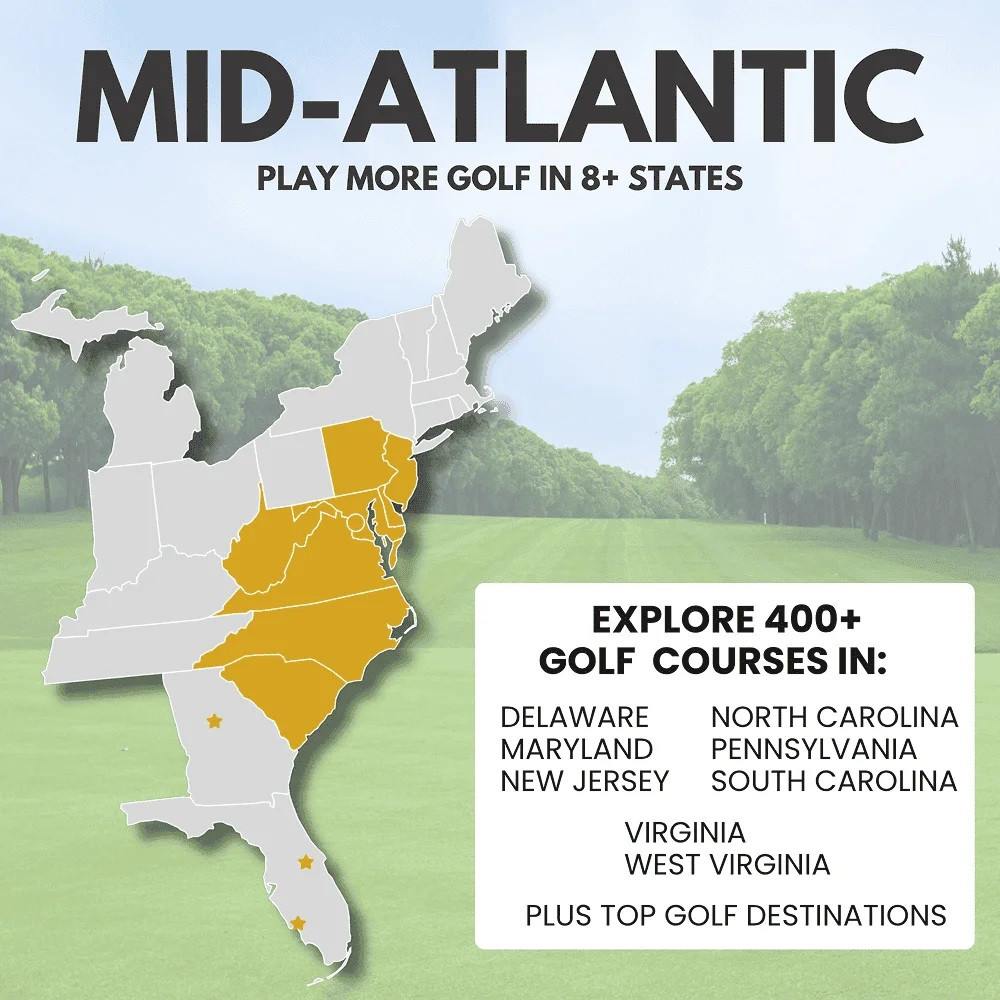 Tee Time Golf Pass 2026 - Mid-Atlantic - Maple Hill Golf