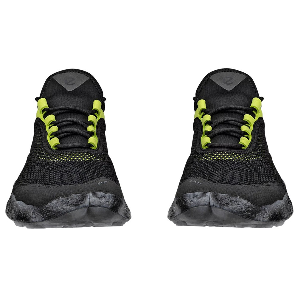 Ecco Men's Biom H5 Textile Golf Shoes - Black/Lime - Maple Hill Golf