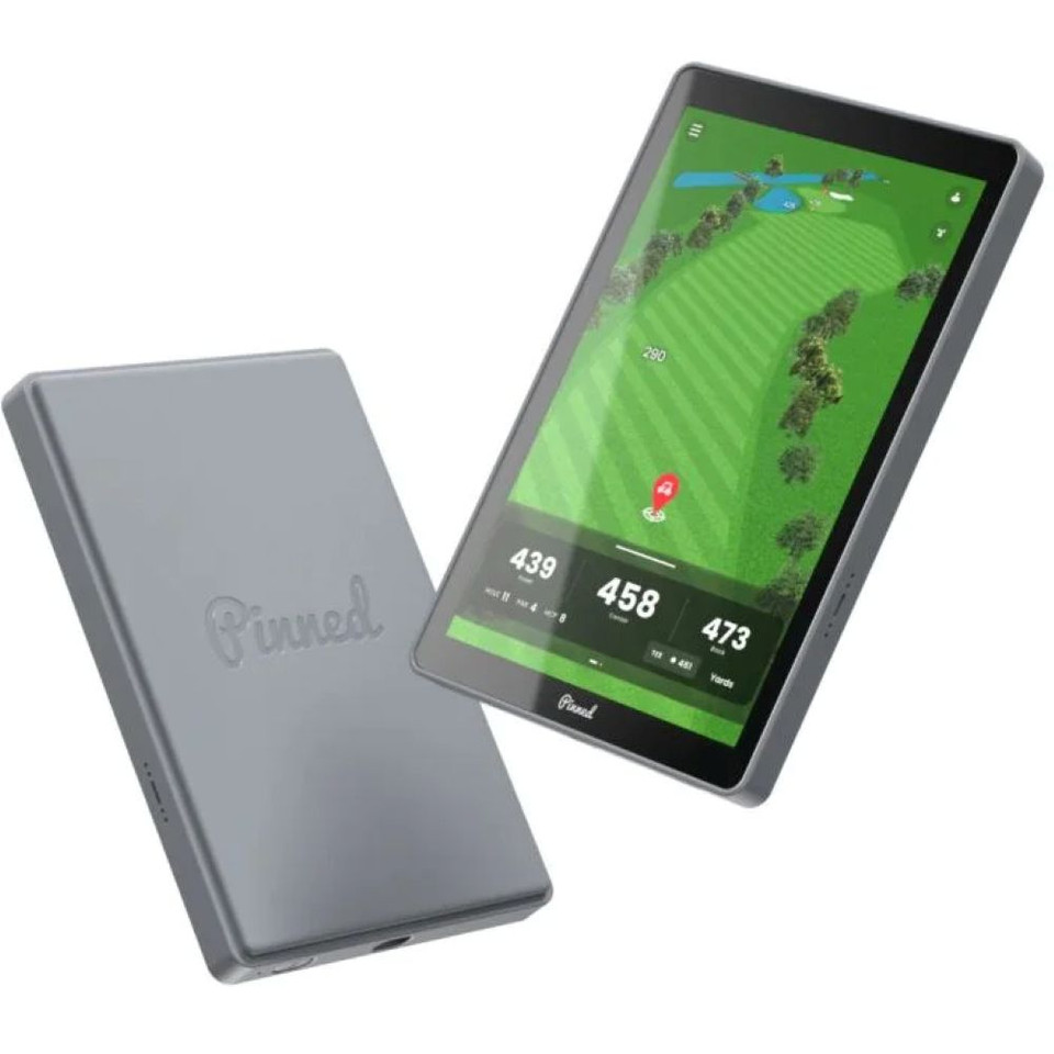 Pinned The Caddie Portable GPS Golf Tablet - Maple Hill Golf