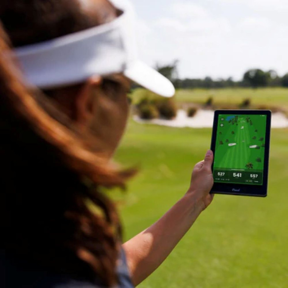 Pinned The Caddie Portable GPS Golf Tablet - Maple Hill Golf