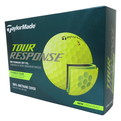TaylorMade Tour Response Yellow Golf Balls - Prior Generation - Maple ...