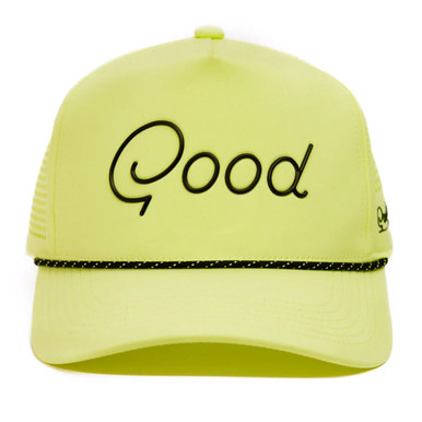 GoodGood Vivid Rope Snapback Hat - Yellow - Maple Hill Golf