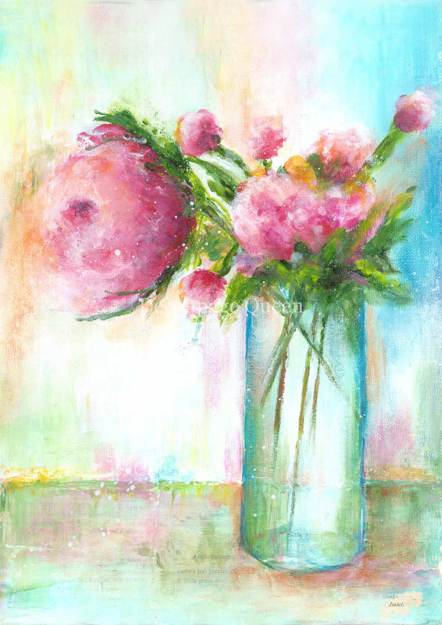 Ellen J Goods - Cottage Roses II