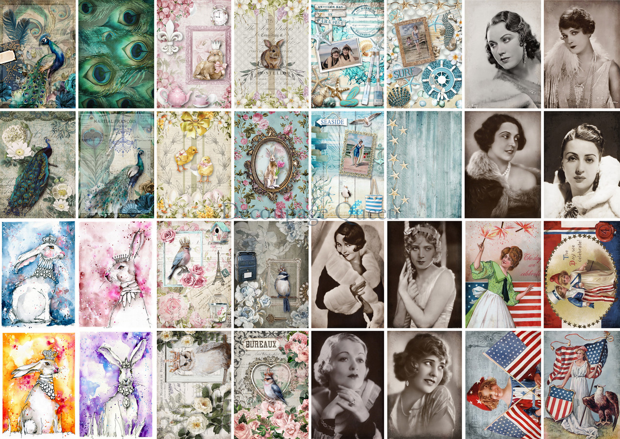 Decoupage Queen Spring Minis Rice Paper