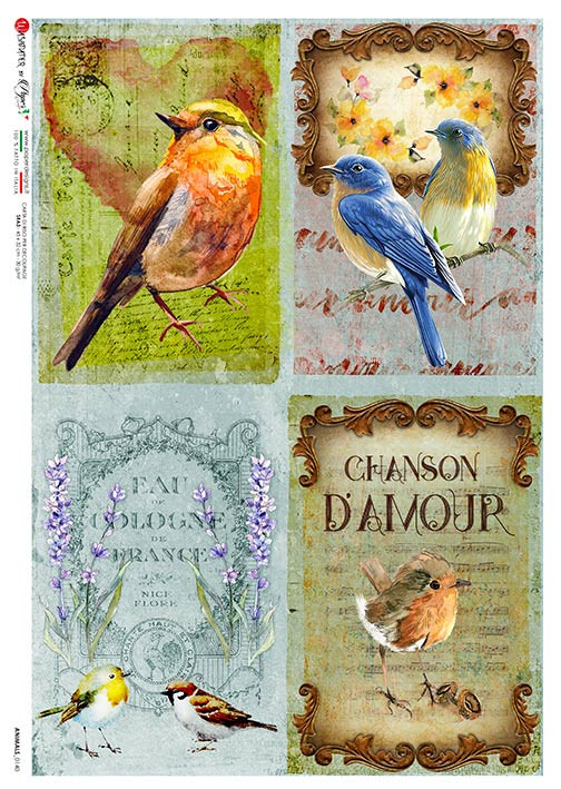 Crafting the Animal Kingdom: Paper Designs Animals - Decoupage Queen
