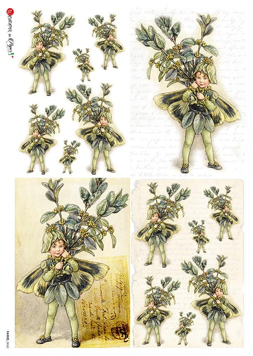 Embrace the Magic of Fairies with Paper Designs Fairies 0060 from ...