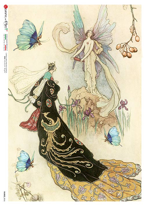 Celebrate the Delightful World of Fairies with Paper Designs Fairies ...