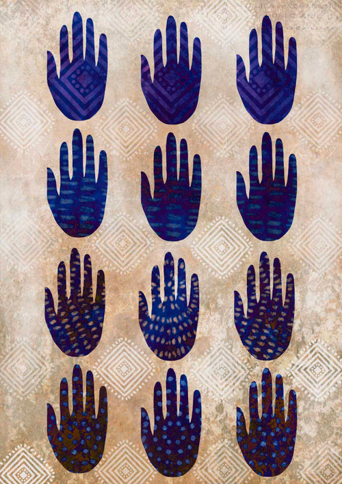 Danielle Mack Hand Print