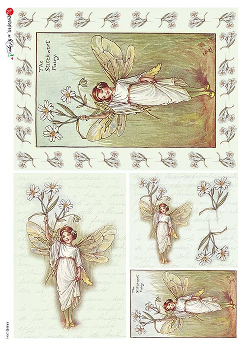 Experience the Whimsy of Fairies with Paper Designs Fairies 0046 from ...