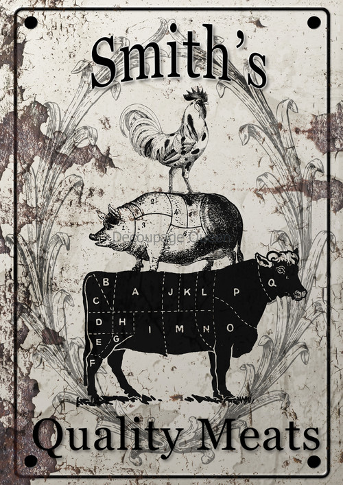 Decoupage Queen Smiths Quality Meats