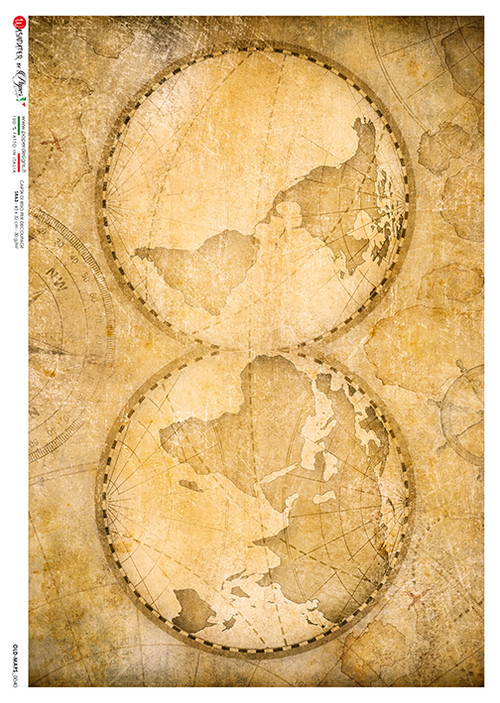 Dive into the Allure of Vintage Maps with Paper Designs Old Maps 0040 ...