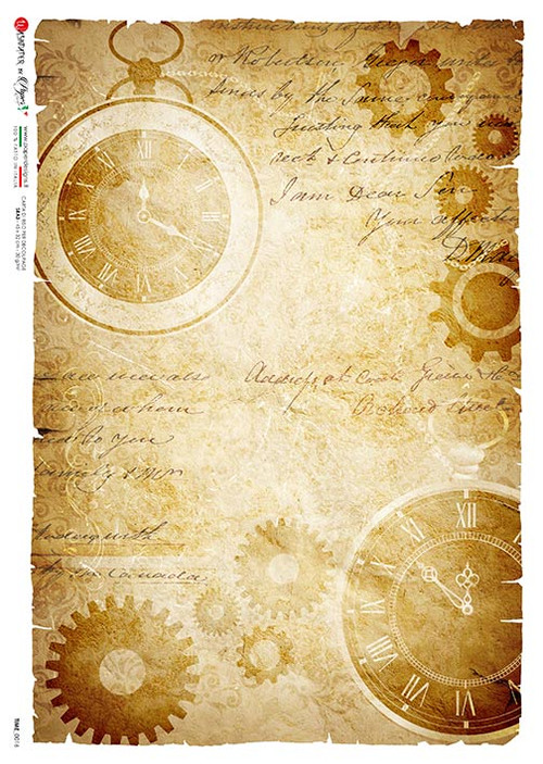 Capture the Essence of Time with Paper Designs Time 0016