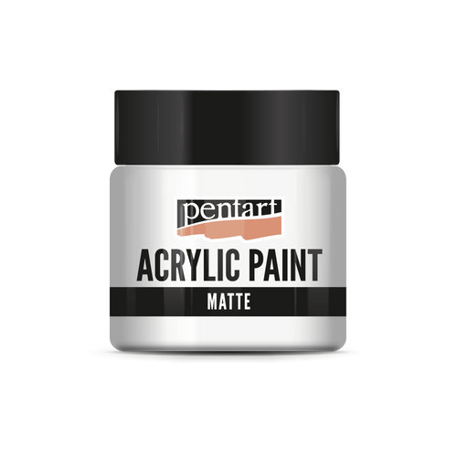 Pentart Acrylic paint matte 50 ml off- white