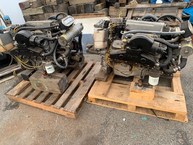 Two Marine Power Engines