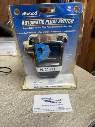 Attwood automatic float switch 4202-7