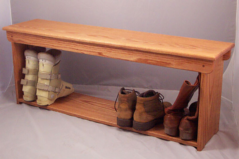 Shaker Shoe Bench