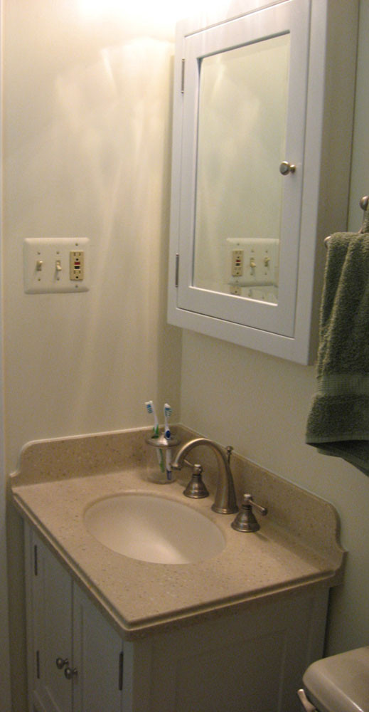 Shaker Style Vanity with 2 doors