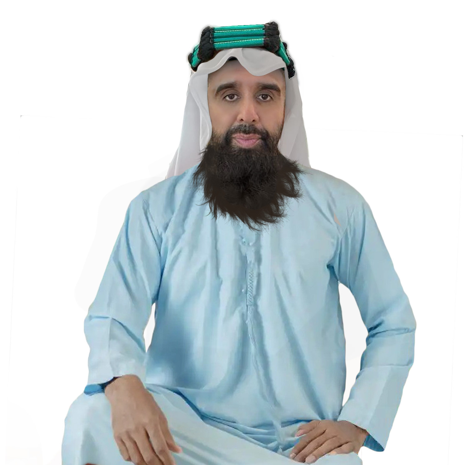 Authentic desert dress, thobe, cloak, trousers, jilbab, Quran and many ...