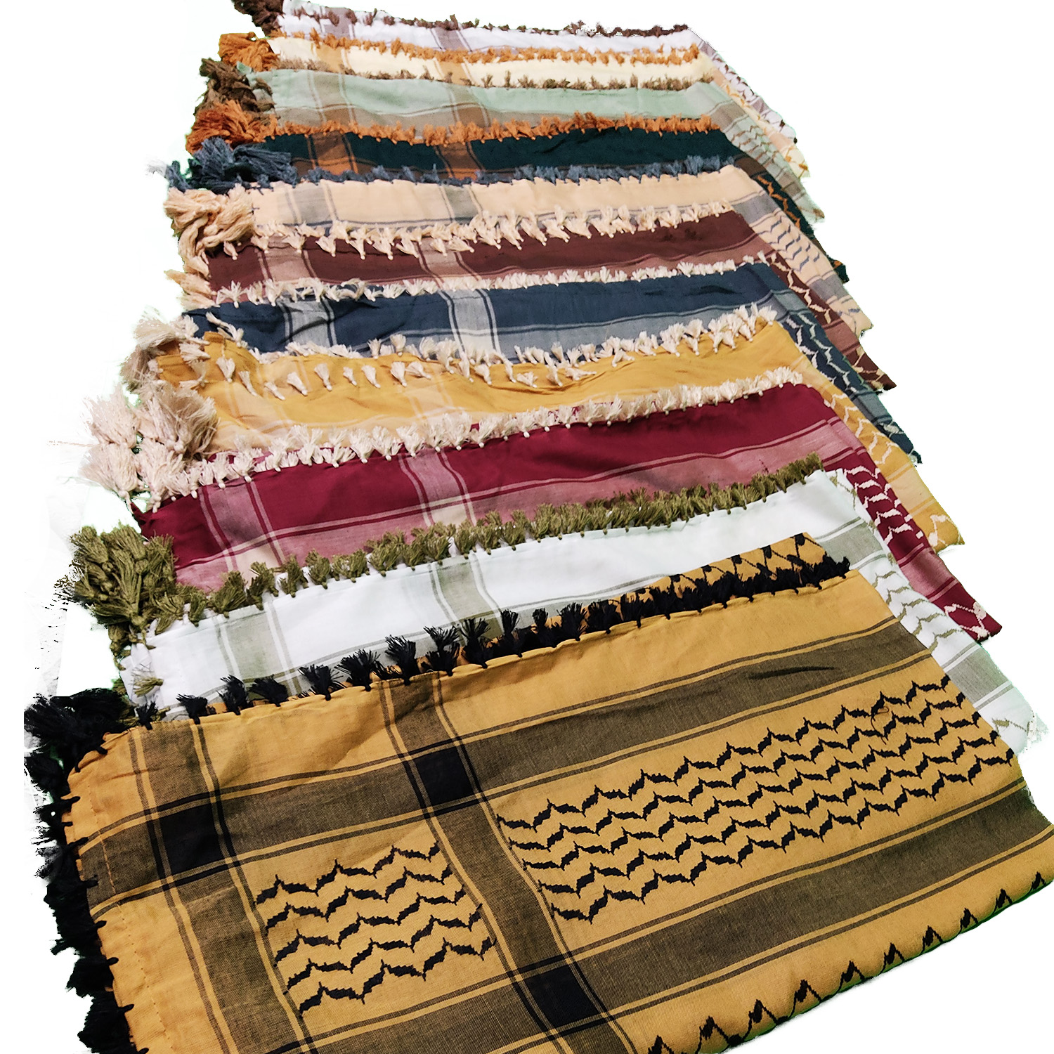 Winter Designer Shemagh Scarf 100% Cotton Luxury Quality Thick Woven ...