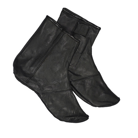 Leather Khuffs Wadhu Socks Men Women Muslim real Leather Zipper Socks ...