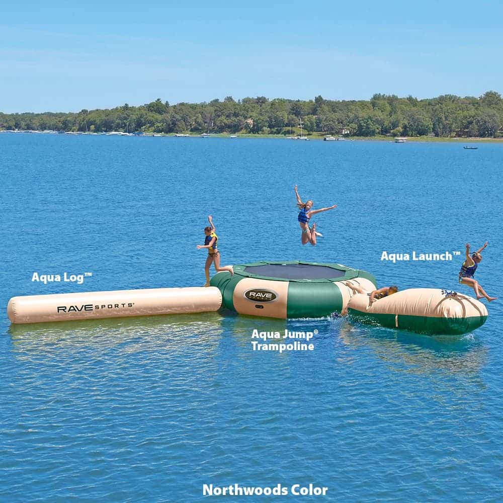 Floating Inflatable Water Park | Aqua Jump Eclipse