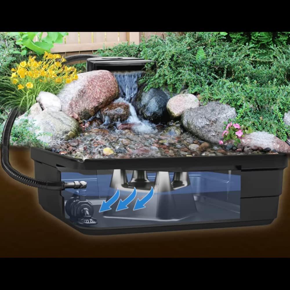 Backyard Waterfall Landscape Fountain Kit | The Pond Guy