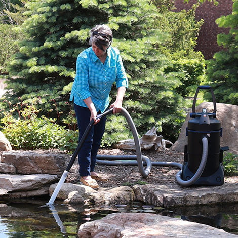 How Does a Pond Vacuum Work? - The Pond Guy