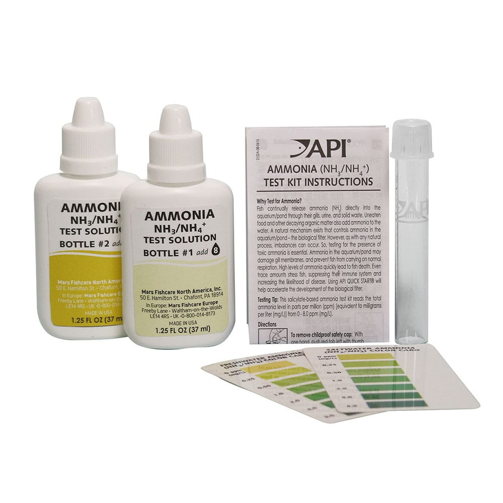 API Ammonia Test Strips | Pond Test Kit | The Pond Guy