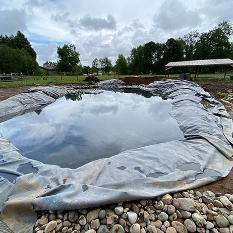 Do I Need a Pond Liner? - The Pond Guy