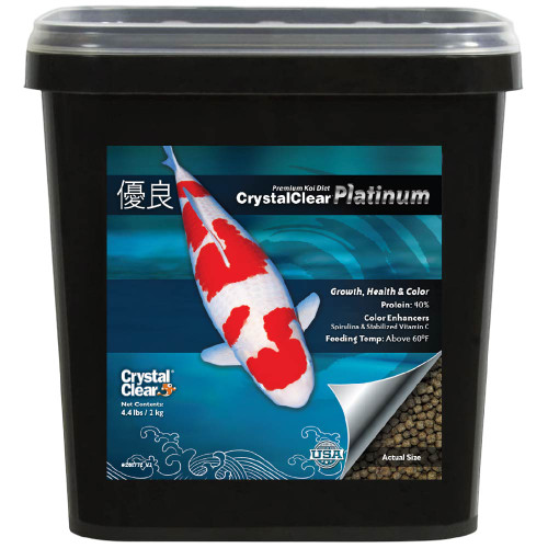 CrystalClear Platinum Premium Koi Food | The Pond Guy