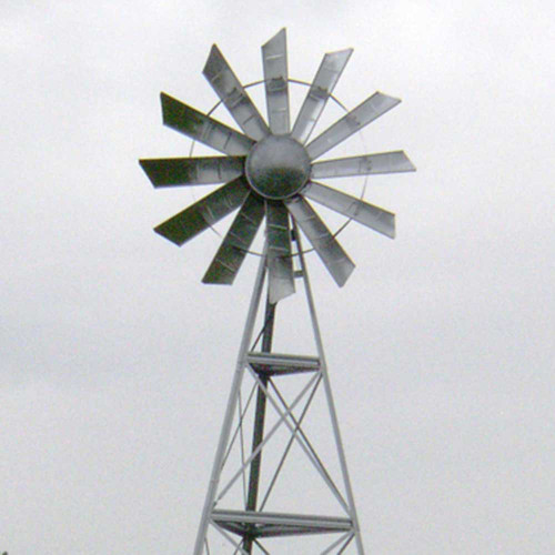 Ornamental Windmills | Galvanized 3-Legged | The Pond Guy